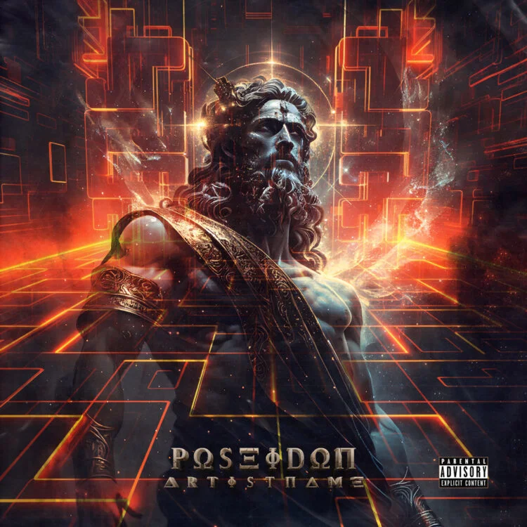 Buy Poseidon Poseidon Premade Album Cover Art • BuyCoverArtwork