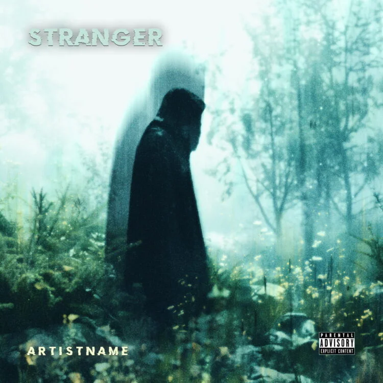 Buy Strangers Premade Downtempo Album Cover Art Design